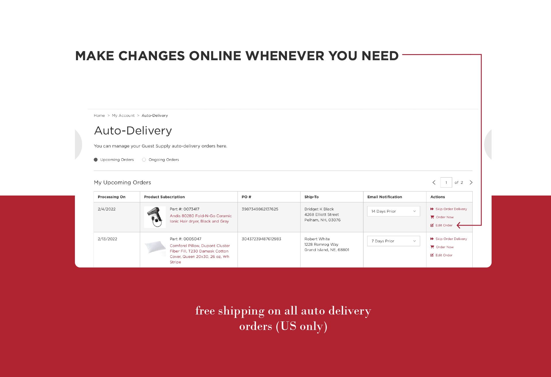 GuestSupply US | Simplify Replenishment with Auto Delivery